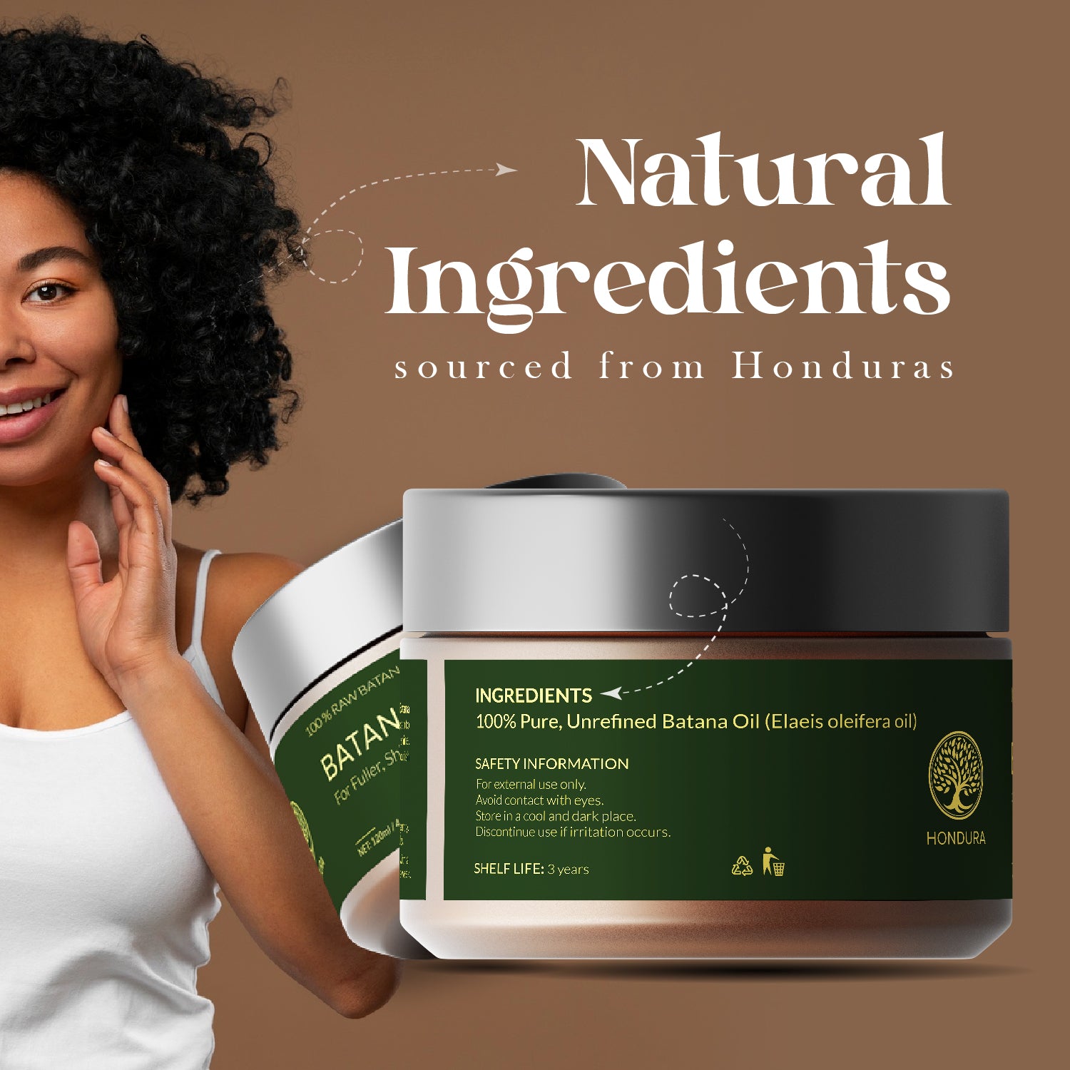 Batana Oil for Hair | Pure Batana from Honduras